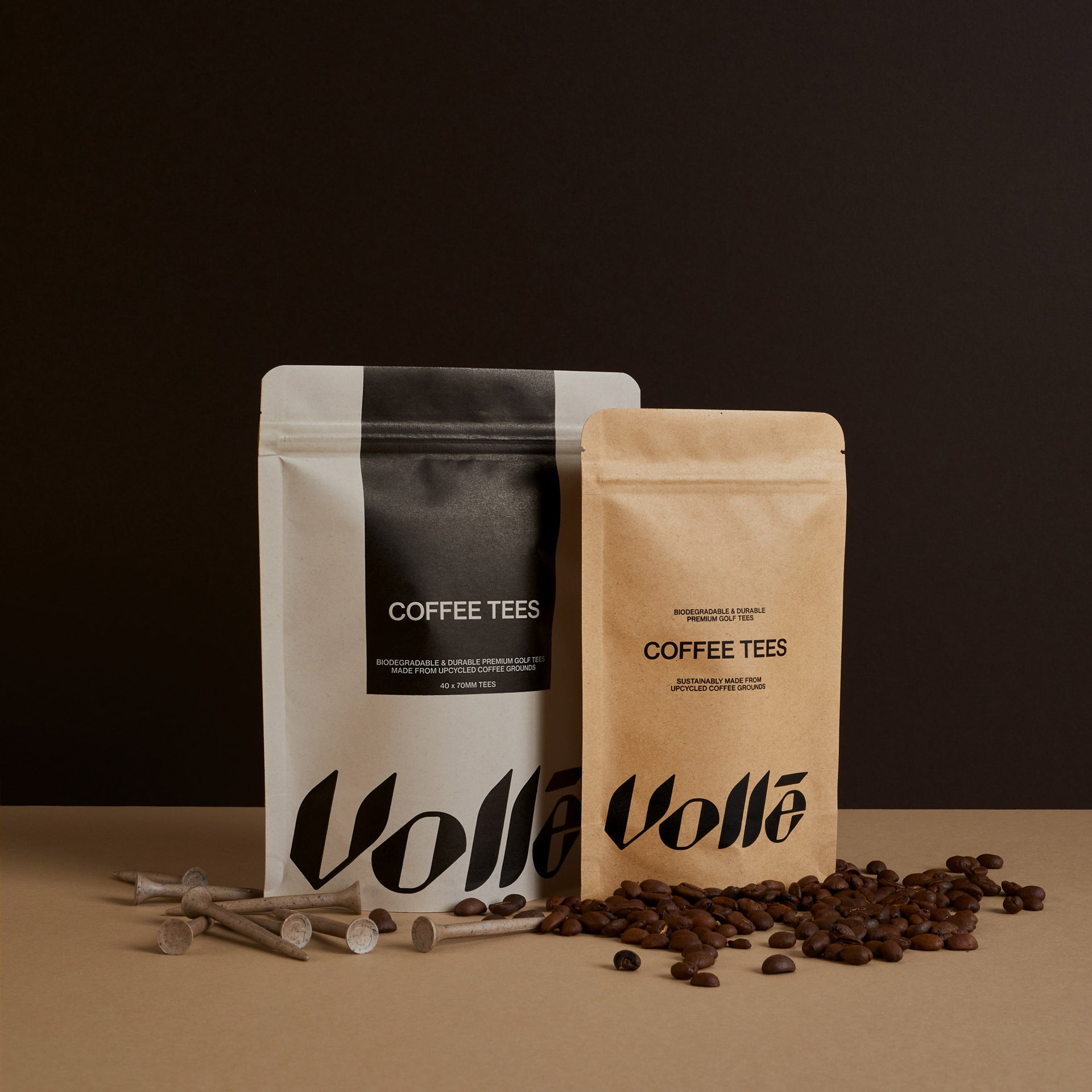 Coffee Golf Tees - Vollē Golf